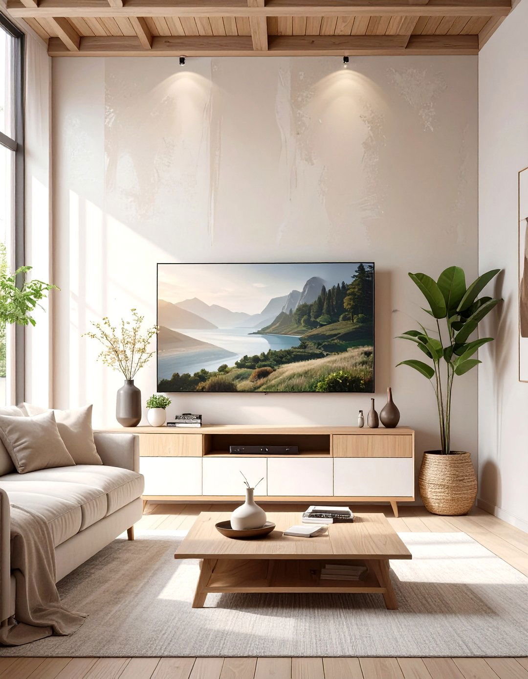 30 TV Accent Wall Ideas to Enhance Your Living Room - We Love Home Blog