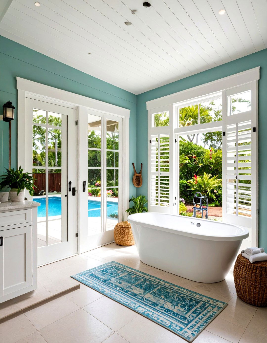 30 Pool Bathroom Ideas for Better Convenience and Style - We Love Home Blog