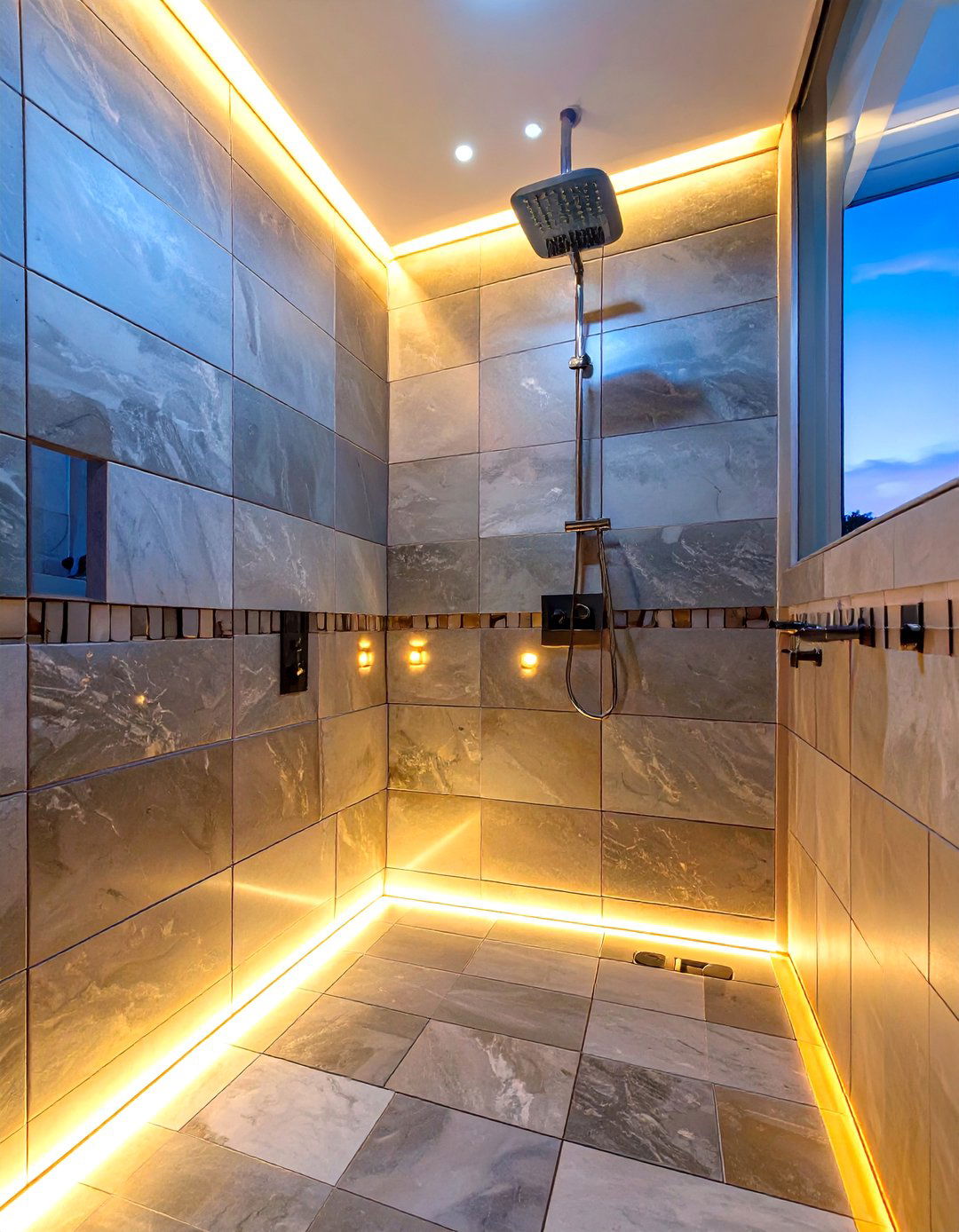 30 Shower Lighting Ideas for a Brighter Bathroom - We Love Home Blog