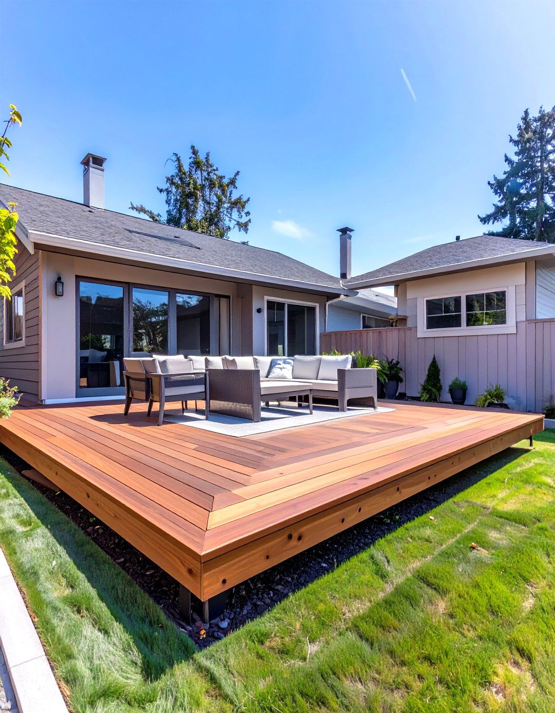 30 Trex Deck Ideas for a Low-Maintenance Backyard - We Love Home Blog