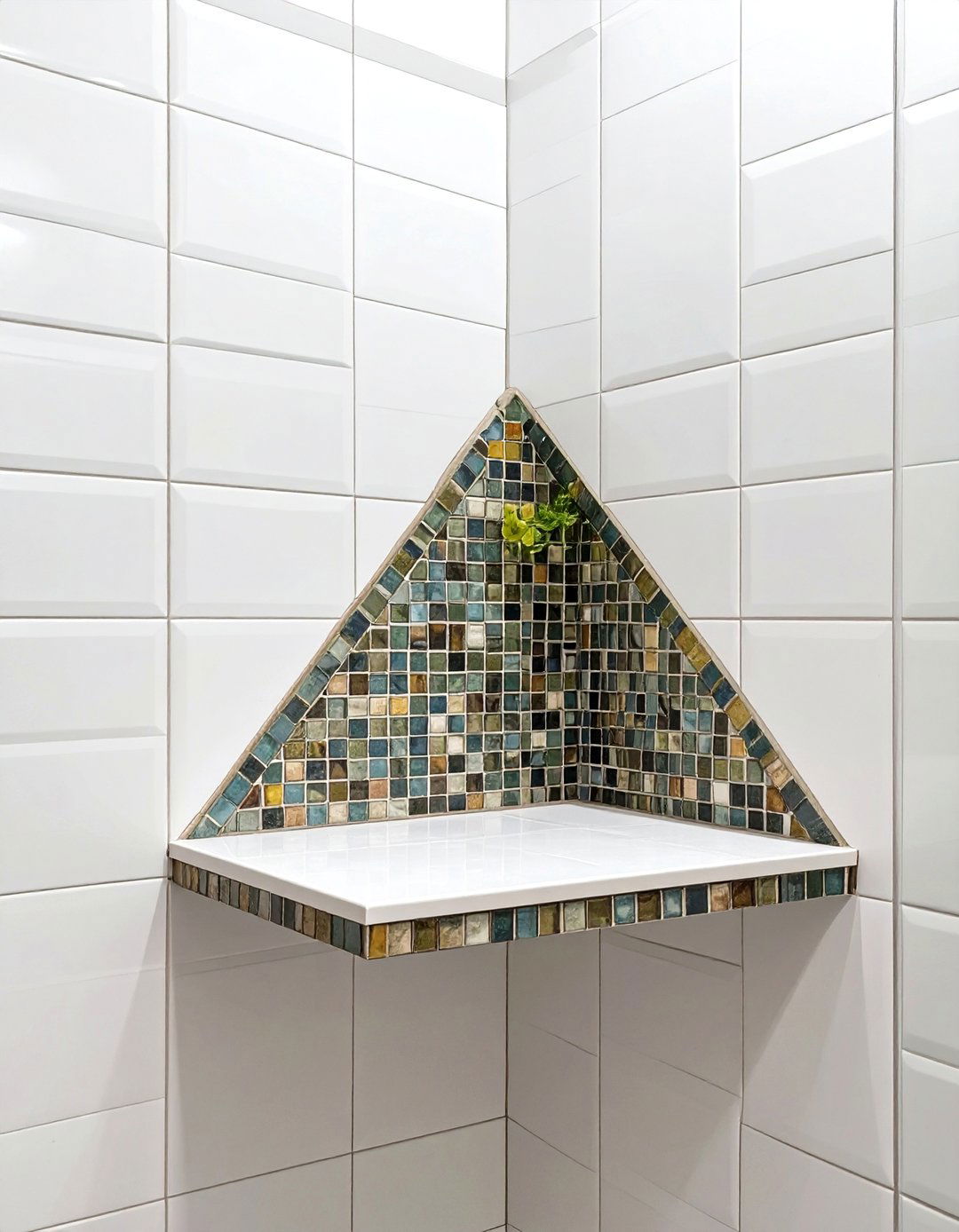 30 Shower Shelf Ideas for a More Functional Bath - We Love Home Blog