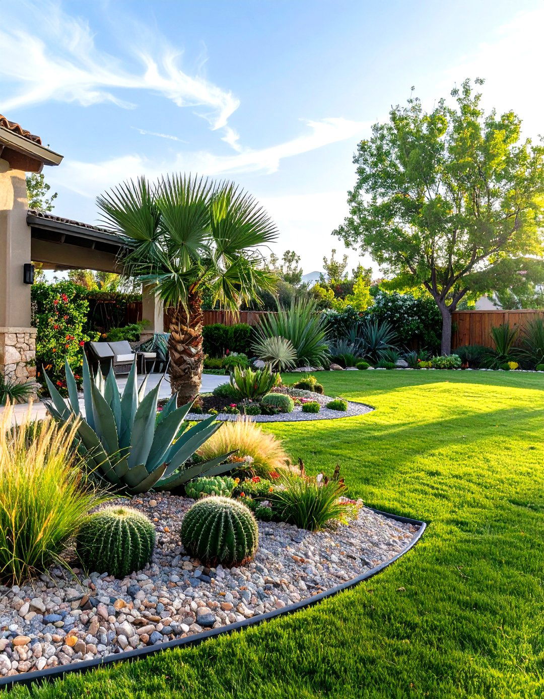 30 Front Yard Palm Tree Landscape Design Ideas - We Love Home Blog