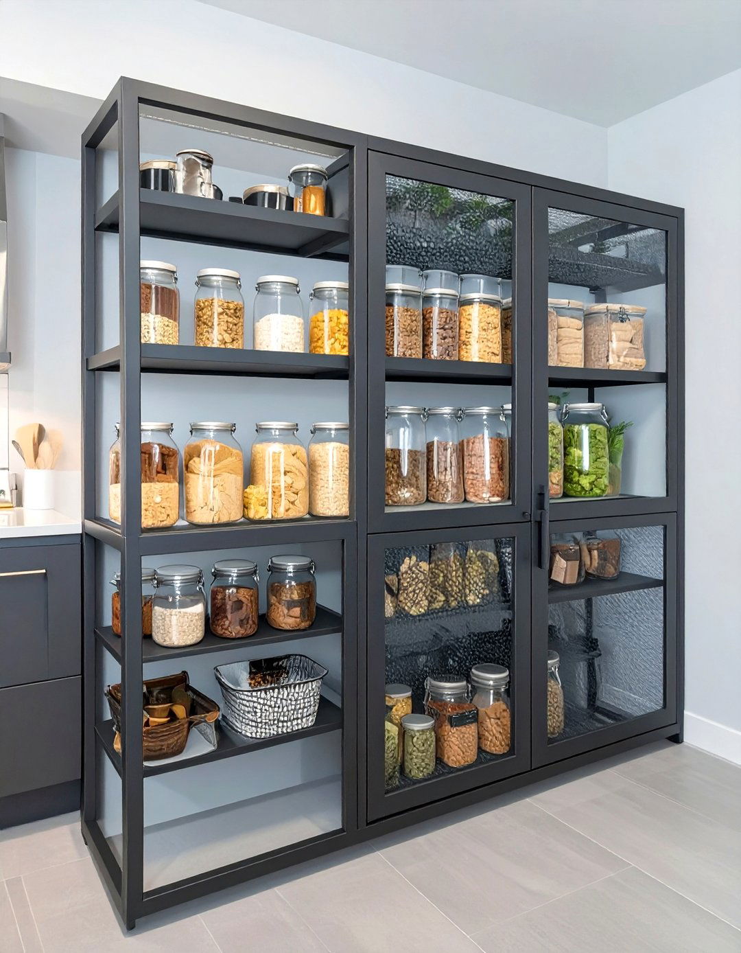 30 Wall Pantry Cabinet Ideas for Extra Storage Space - We Love Home Blog