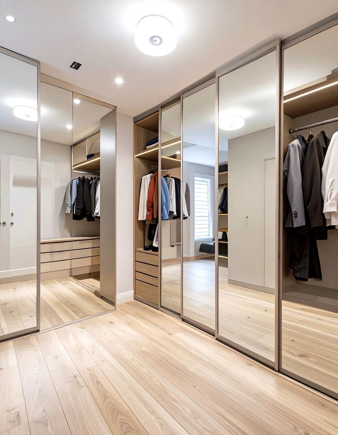 30 Closet Lighting Ideas to Brighten Your Wardrobe - We Love Home Blog