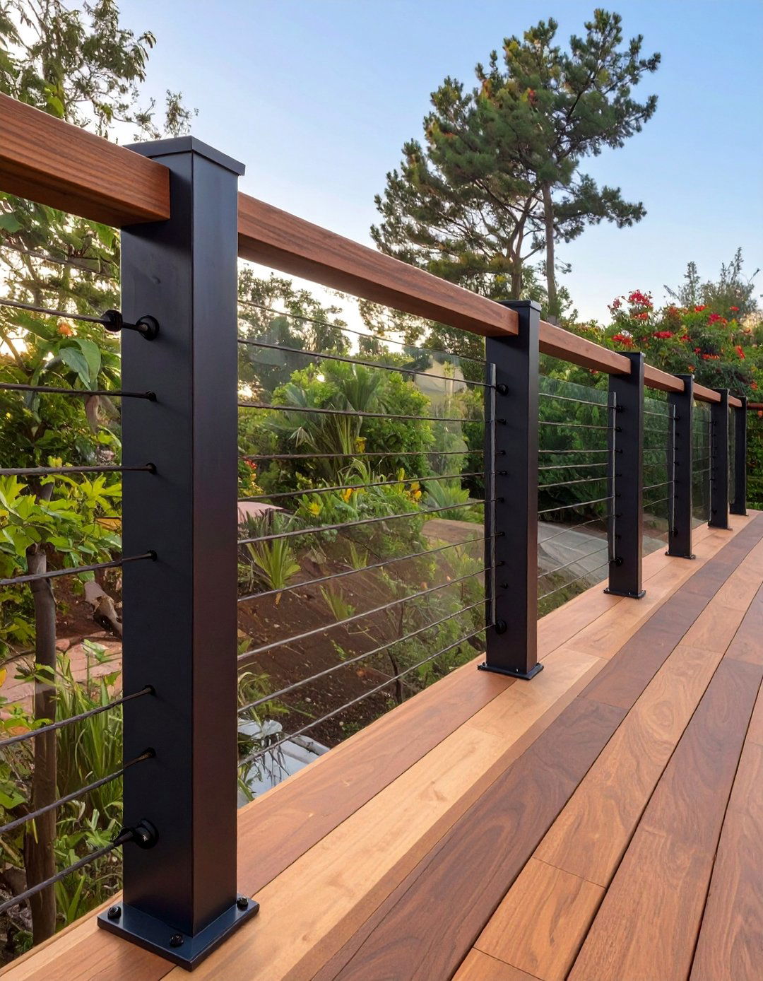 30 Cable Deck Railing Ideas for a Modern Outdoor Look - We Love Home Blog