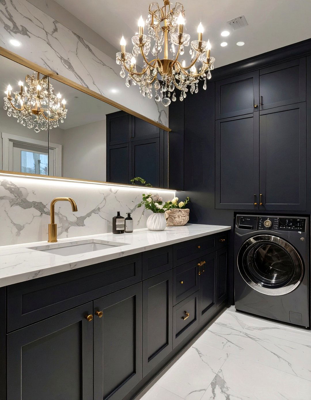 30 AI Laundry Room Design Ideas for Small Spaces - We Love Home Blog