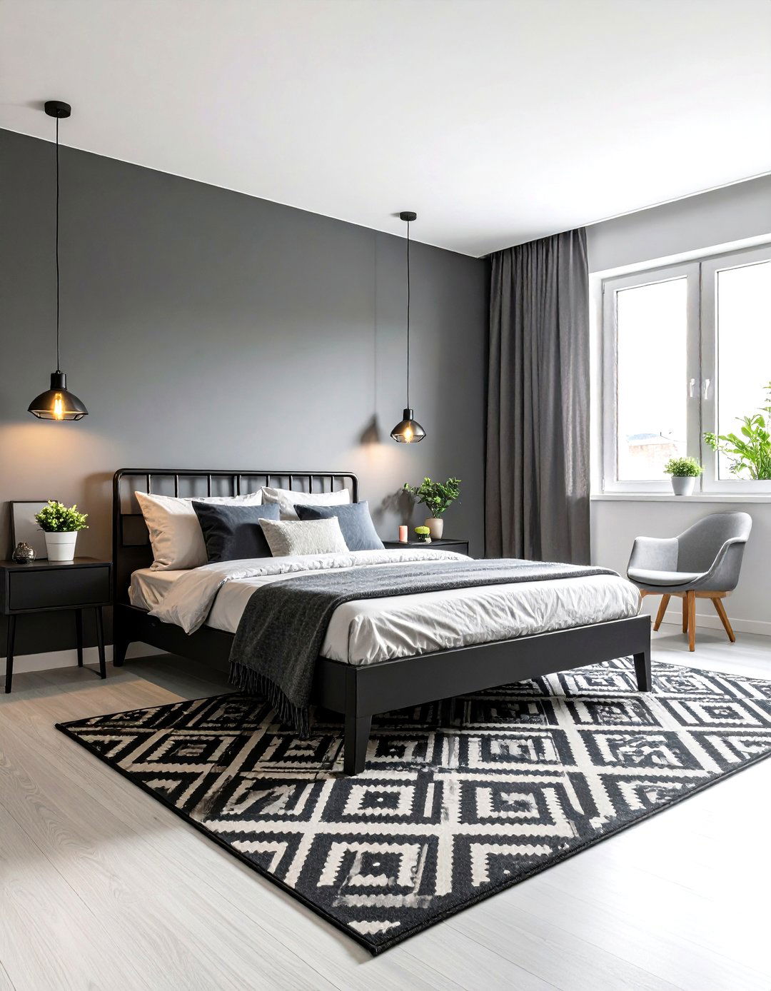 30 Relaxing Gray Bedroom Ideas for a Peaceful Night Sleep - We Love ...