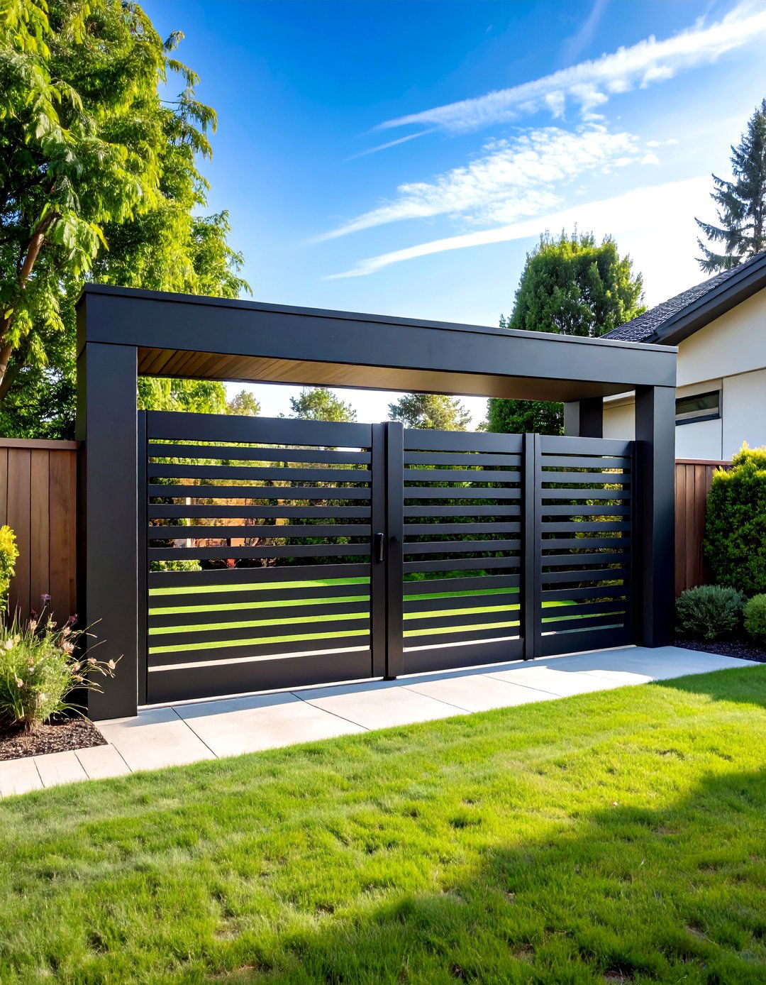 30 Backyard Gate Ideas for Style, Security, and Privacy - We Love Home Blog