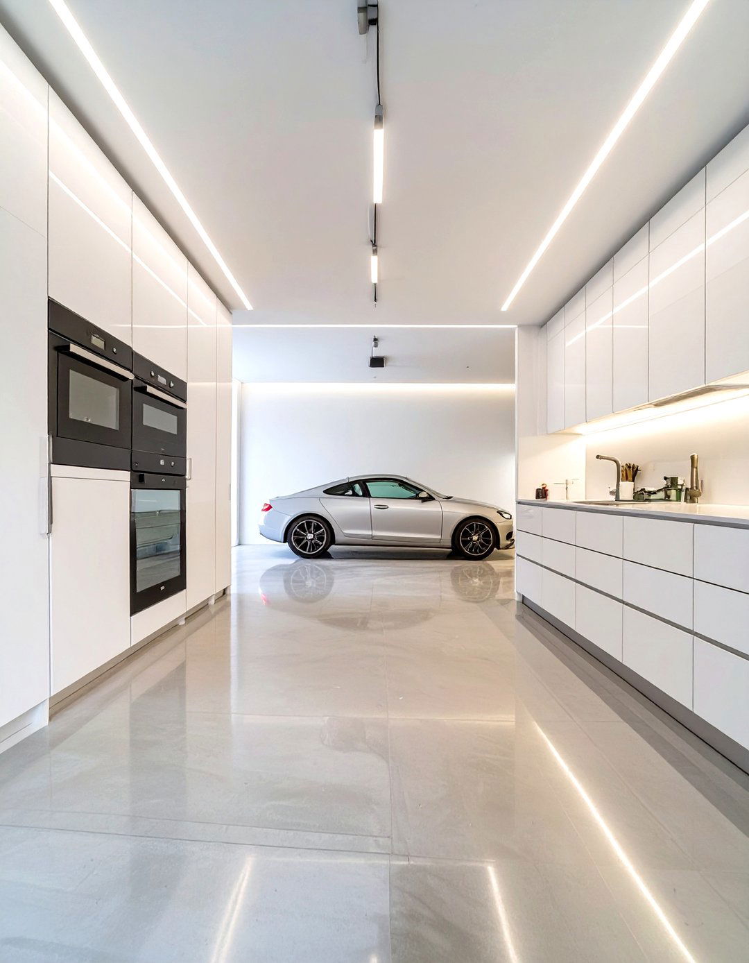 30 Modern Garage Interior Ideas for a Sleek Look - We Love Home Blog