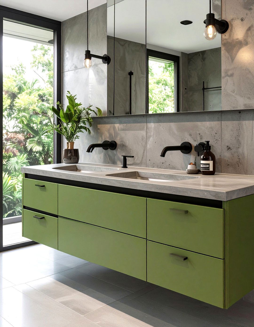 30 Popular Bathroom Vanity Color Trends for This Year - We Love Home Blog