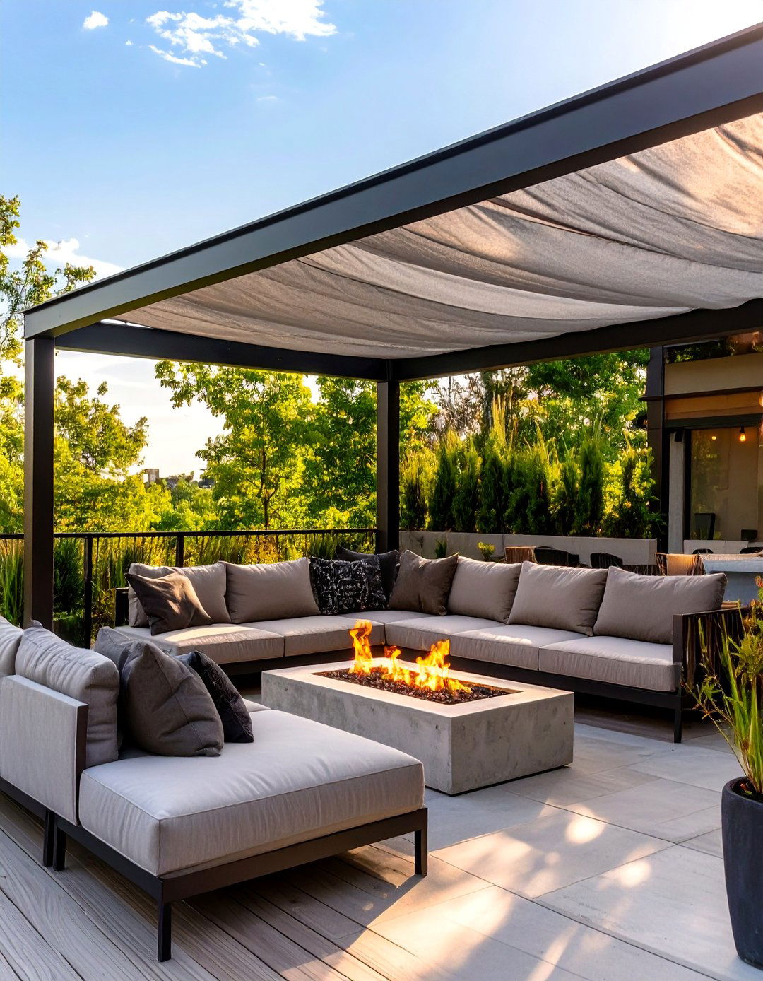 30 Stylish Deck Canopy Ideas for Sun Protection - We Love Home Blog