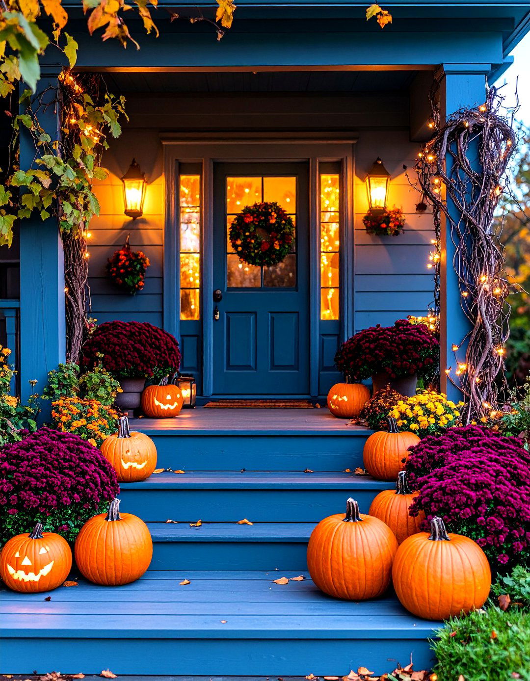 30 Fall Porch Decor Ideas for a Warm Autumn Welcome - We Love Home Blog