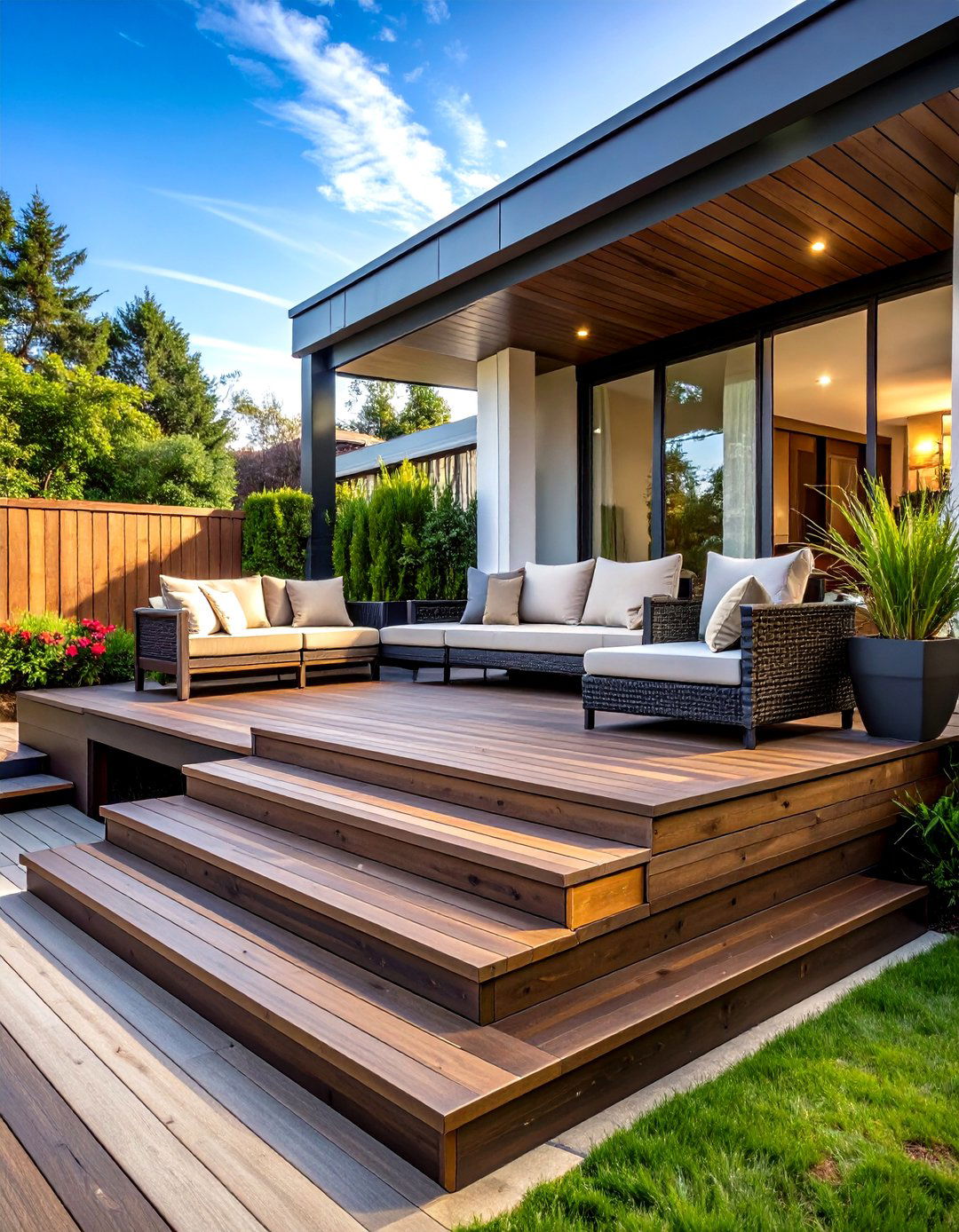 30 Patio Steps Ideas for a Beautiful Yard Entrance - We Love Home Blog
