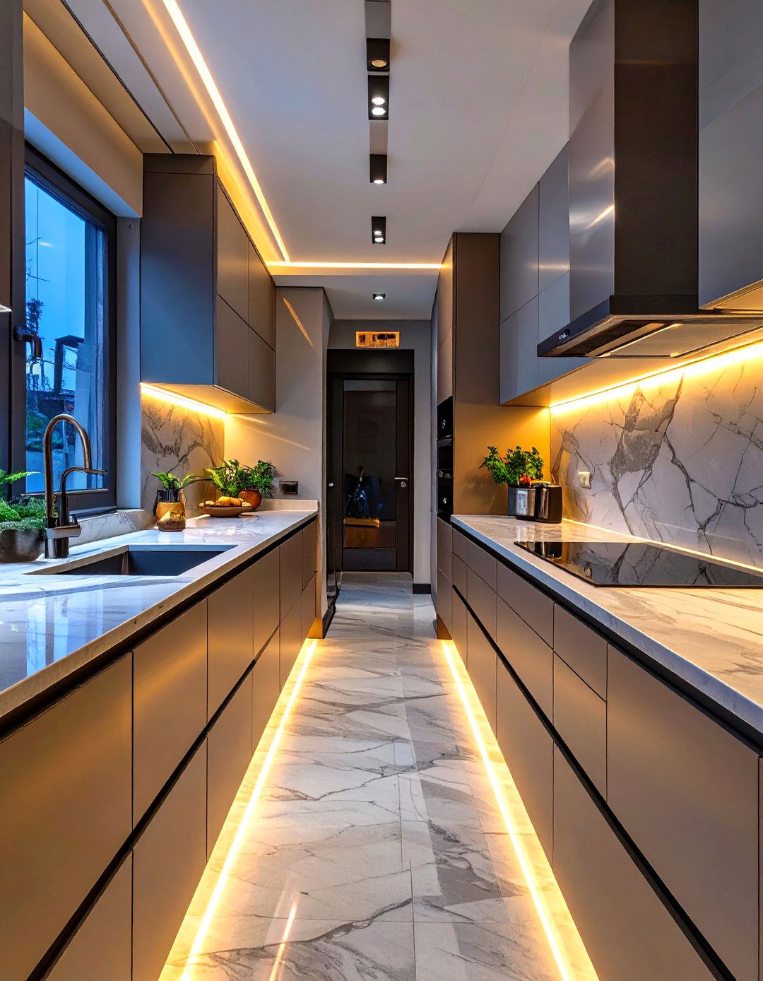 30 Small Narrow Galley Kitchen Ideas for Your Home - We Love Home Blog