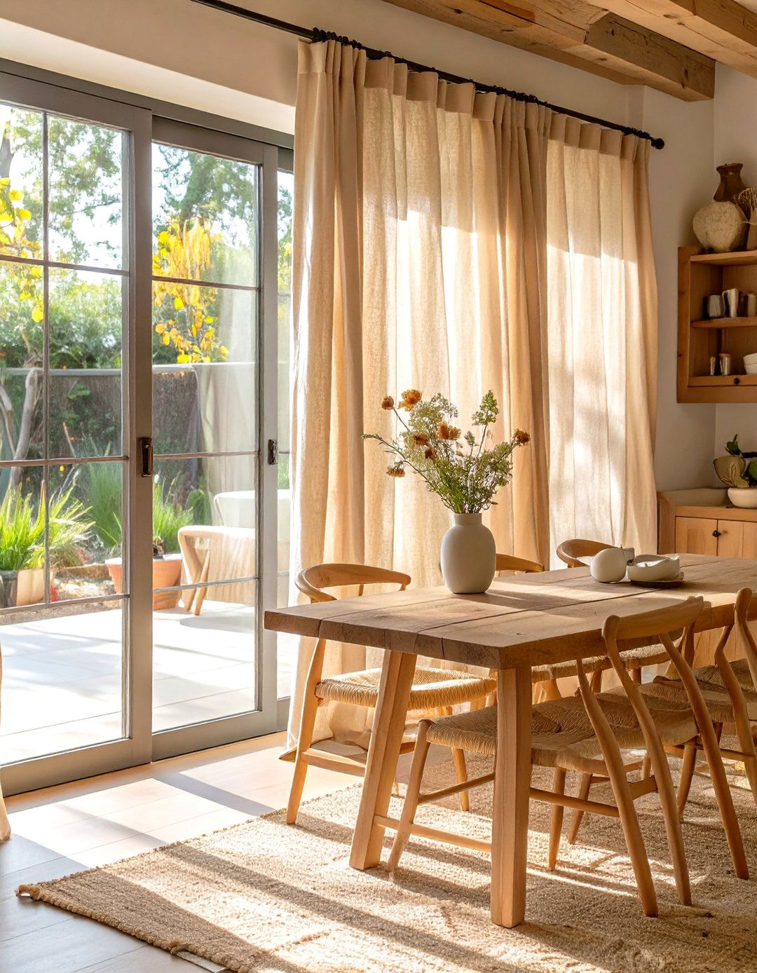 30 Sliding Glass Patio Door Curtain Ideas for Your Home - We Love Home Blog