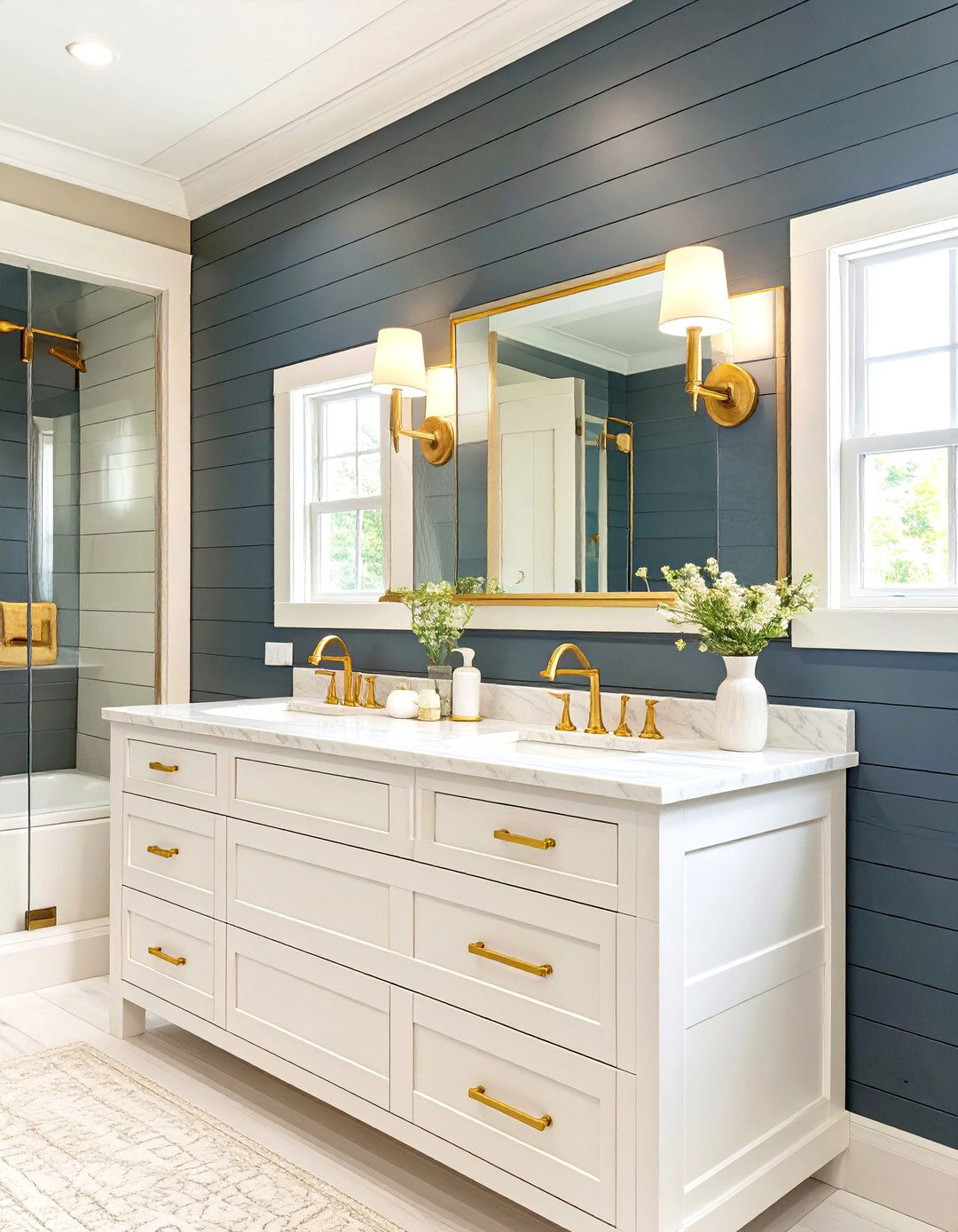 30 Rustic Shiplap Bathroom Ideas for a Cozy Vibe - We Love Home Blog