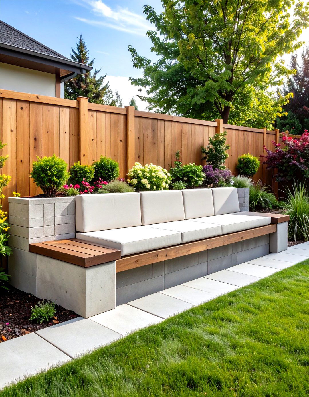 30 Best Patio Retaining Wall Ideas for Your Backyard - We Love Home Blog