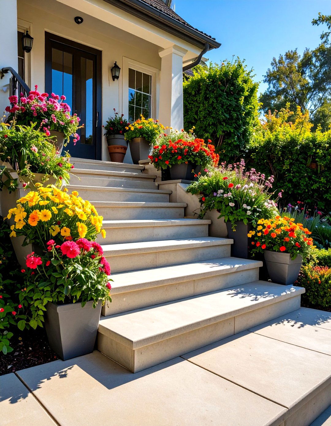 30 Patio Steps Ideas for a Beautiful Yard Entrance - We Love Home Blog