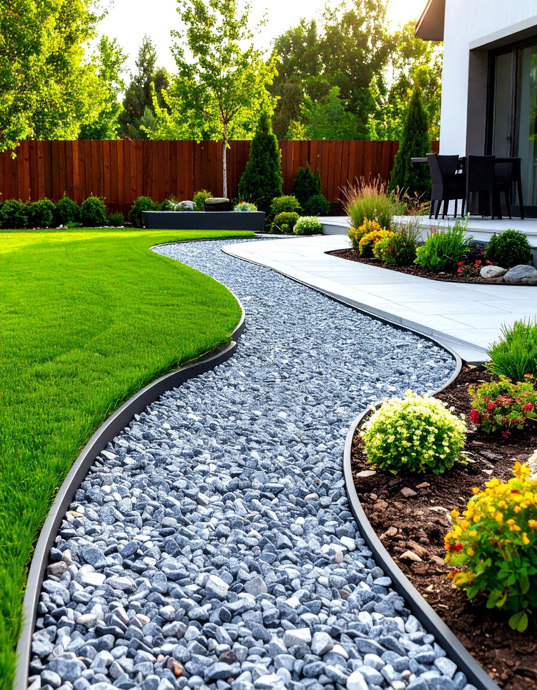 Terrific Landscaping Pea Gravel Photos