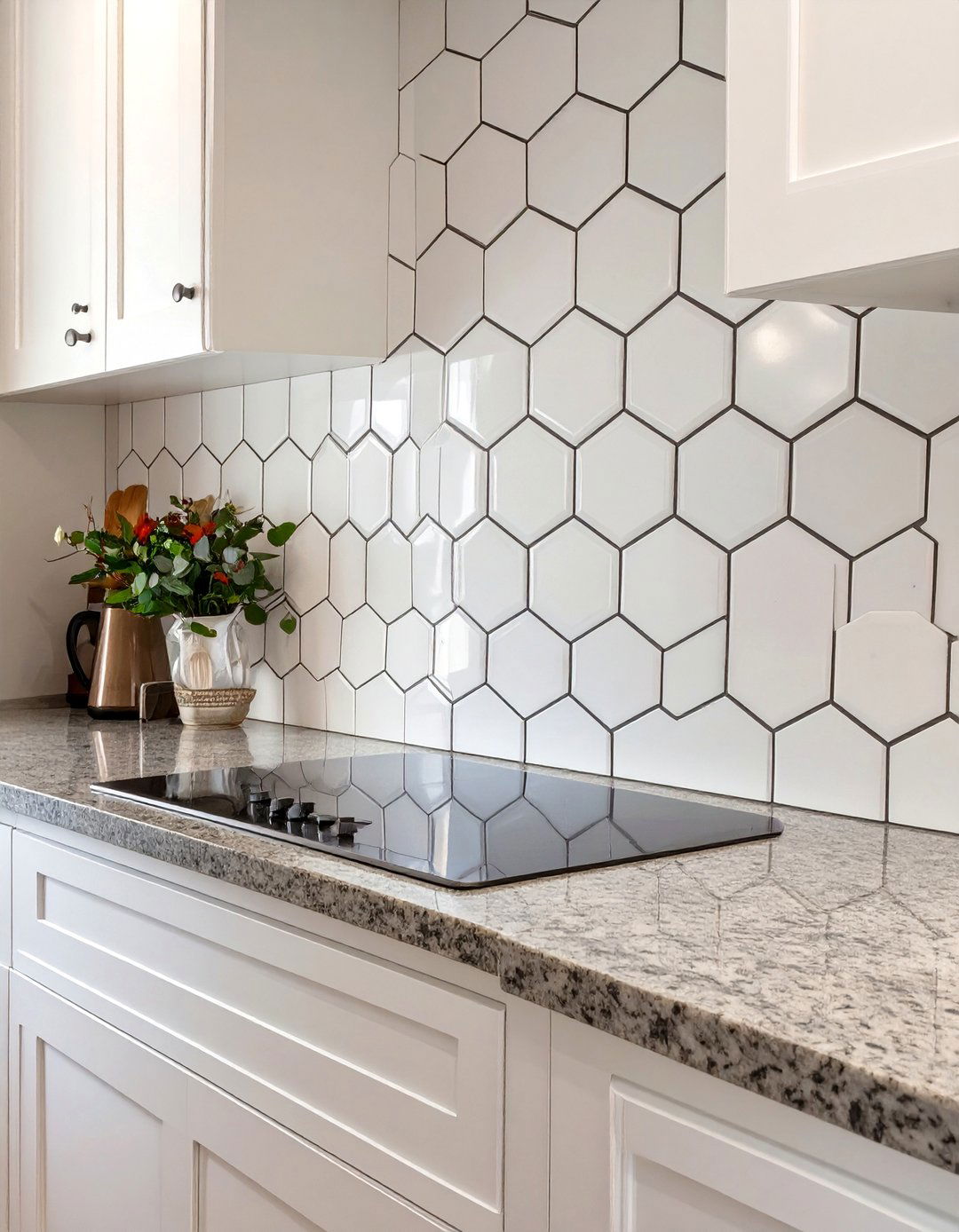 30 Backsplash Ideas for White Cabinets and Granite Countertops - We ...