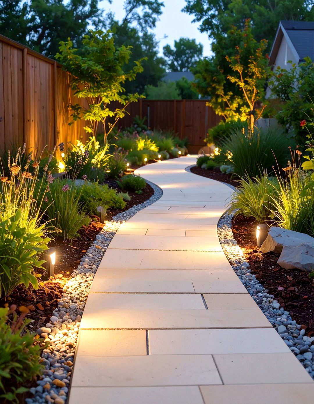 30 Backyard Pathway Ideas for a Stunning Garden Walk - We Love Home Blog