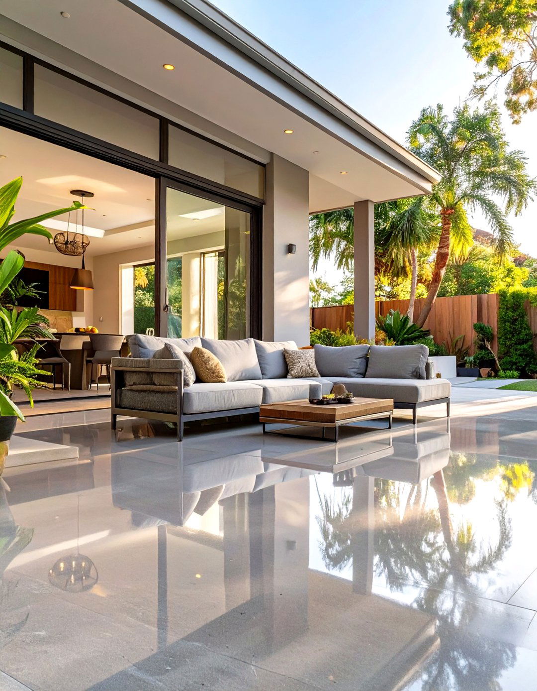 30 Modern Concrete Patio Designs to Elevate Your Yard - We Love Home Blog
