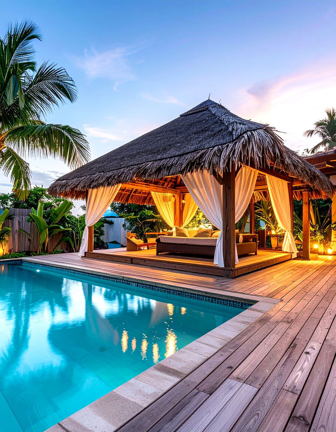 30 Pool Deck Ideas for Above Ground Pools and Decks - We Love Home Blog