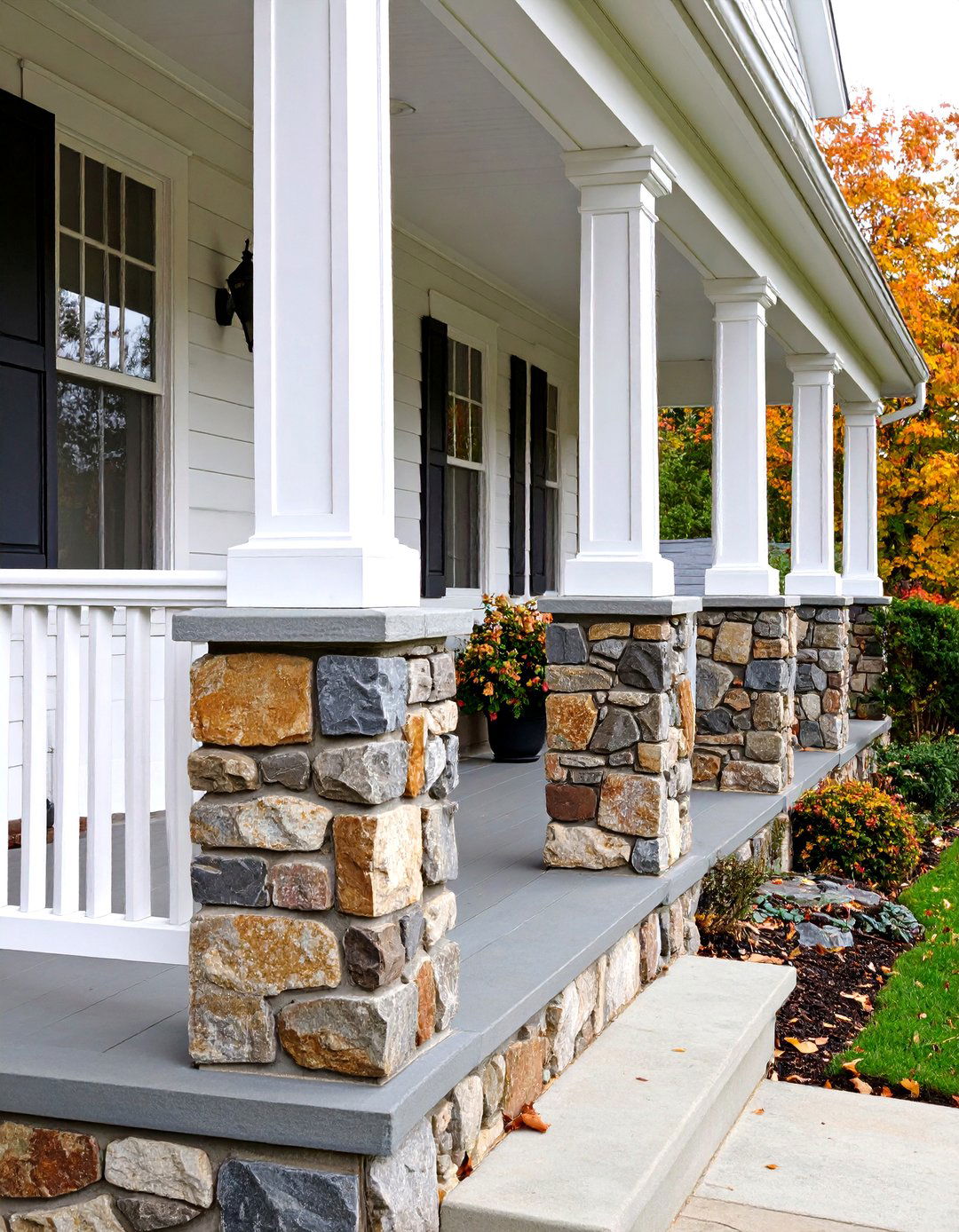 30 Front Porch Column Ideas to Upgrade Your Exterior - We Love Home Blog