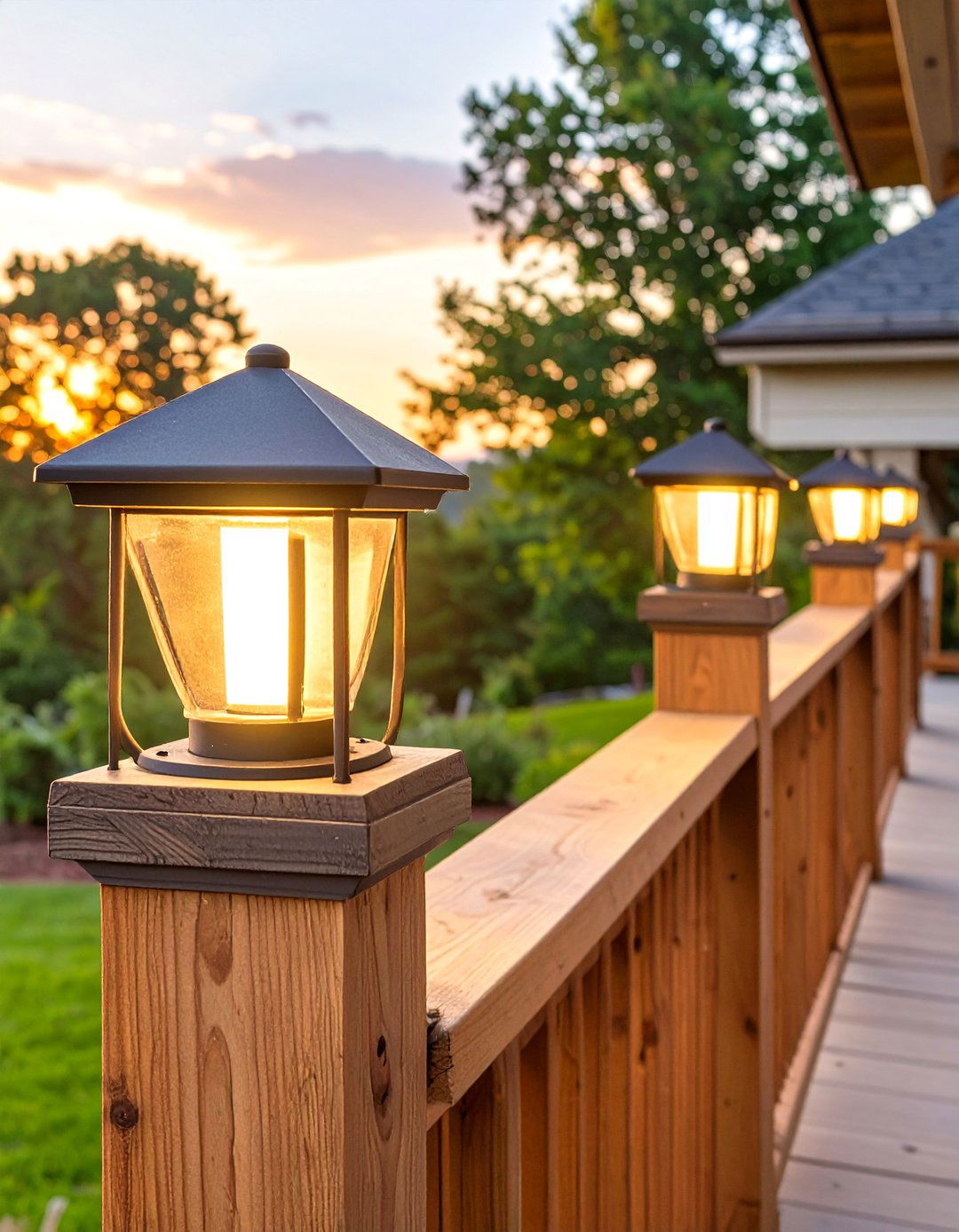 30 Deck Lights Ideas for a Glowing Evening Ambience - We Love Home Blog