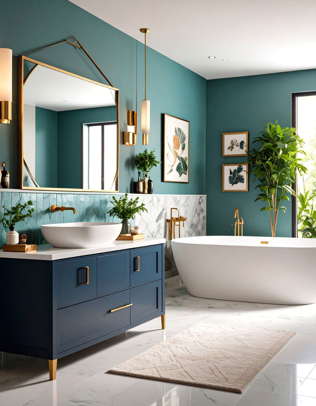 30 Stunning Powder Bathroom Ideas for Small Spaces - We Love Home Blog