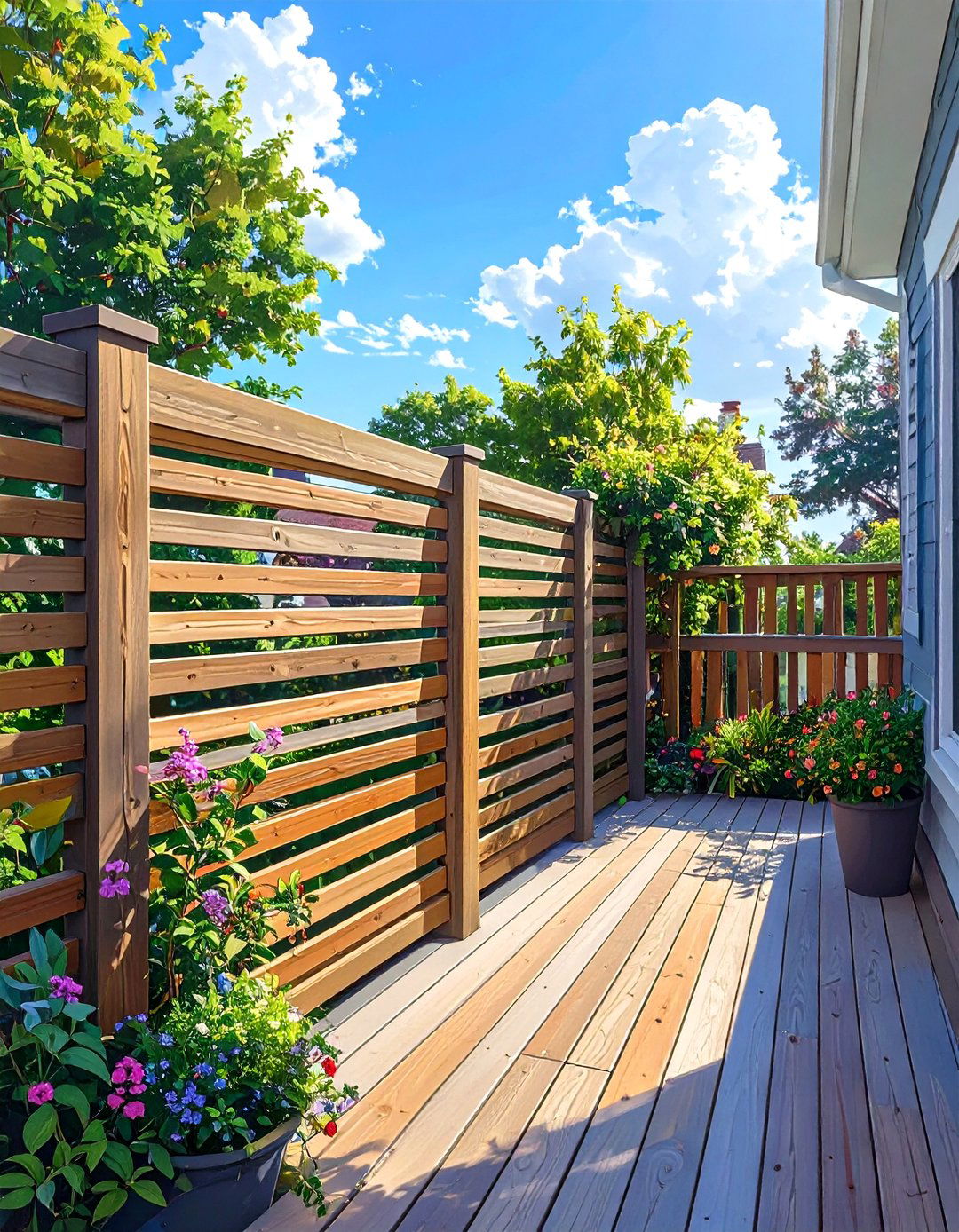 30 Simple Deck Railing Designs to Modernize Your Patio - We Love Home Blog