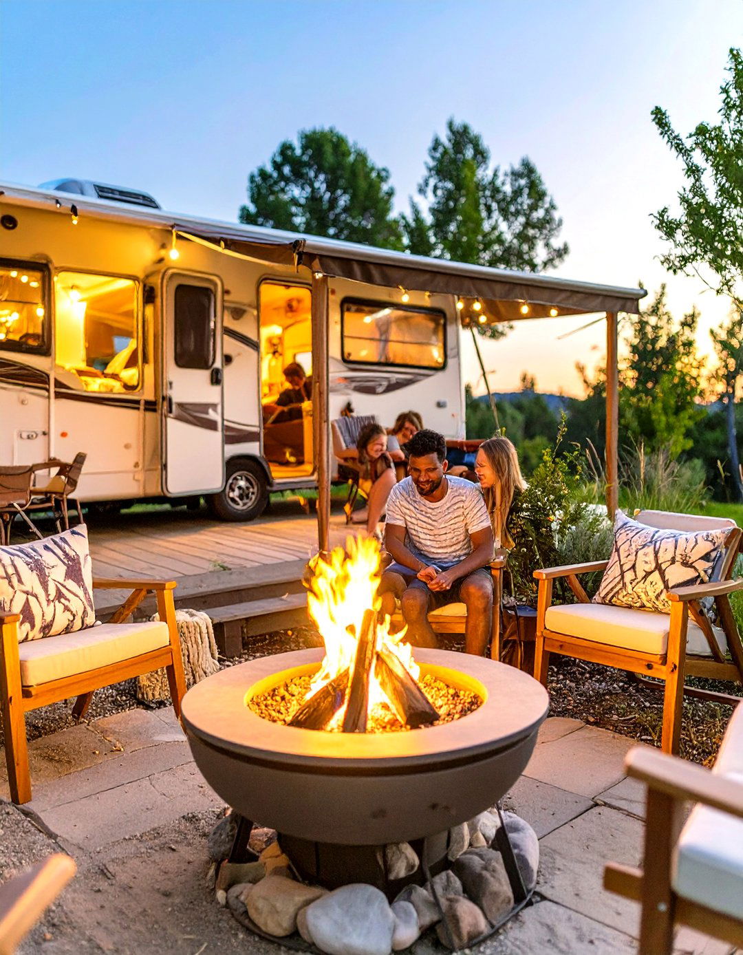 30 RV Patio Ideas for the Ultimate Camping Setup - We Love Home Blog