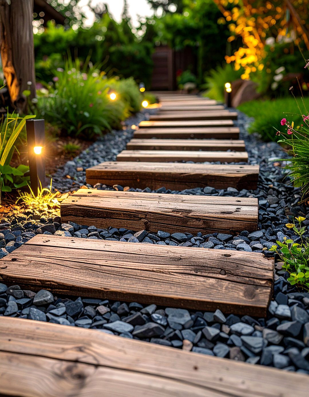 30 Backyard Pathway Ideas for a Stunning Garden Walk - We Love Home Blog