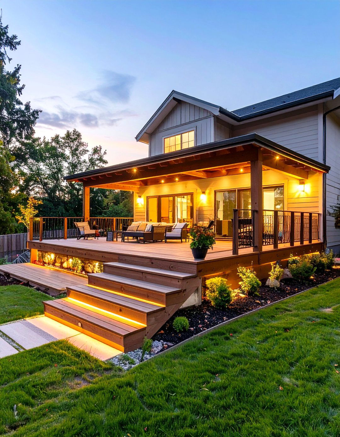 30 Stunning Raised Deck Ideas for Your Backyard - We Love Home Blog