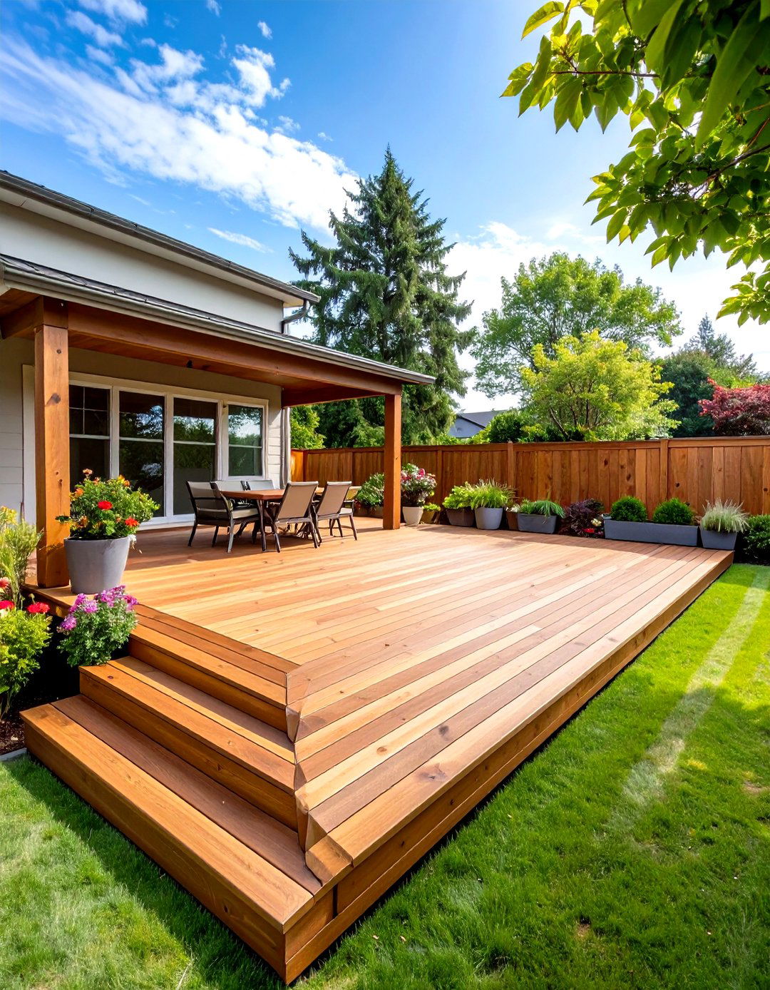 30 Stunning Raised Deck Ideas for Your Backyard - We Love Home Blog