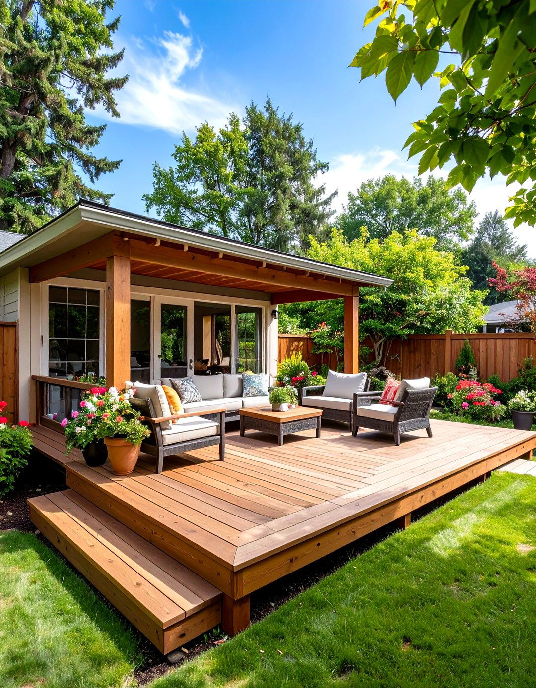 30 Stunning Raised Deck Ideas for Your Backyard - We Love Home Blog