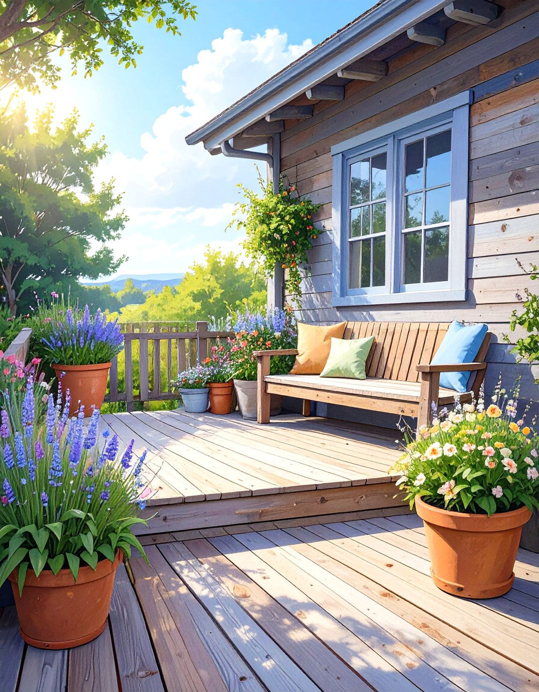 30 Small Deck Ideas on a Budget for Your Outdoor Oasis - We Love Home Blog