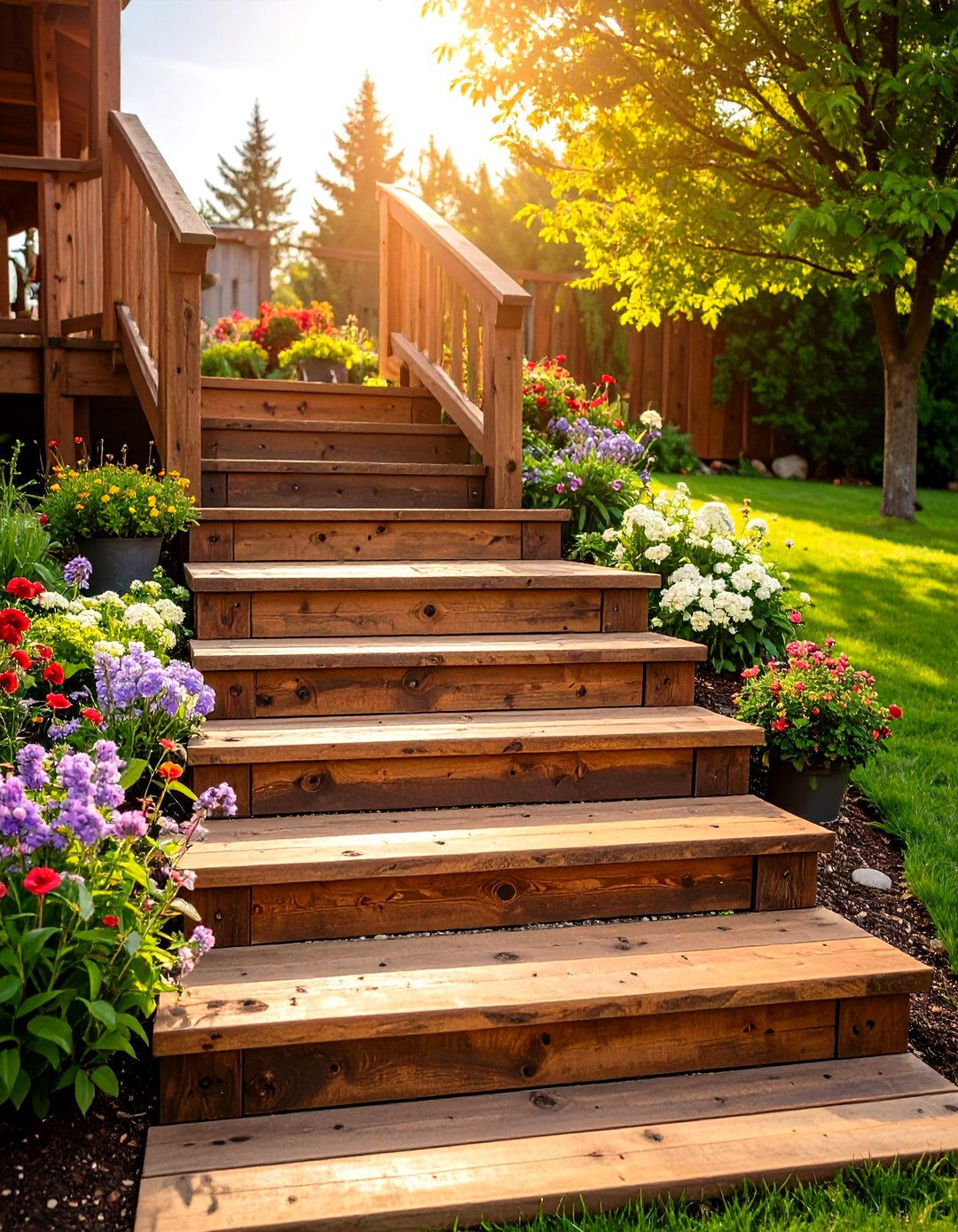 30 Outdoor Steps Ideas to Enhance Your Landscape Design - We Love Home Blog