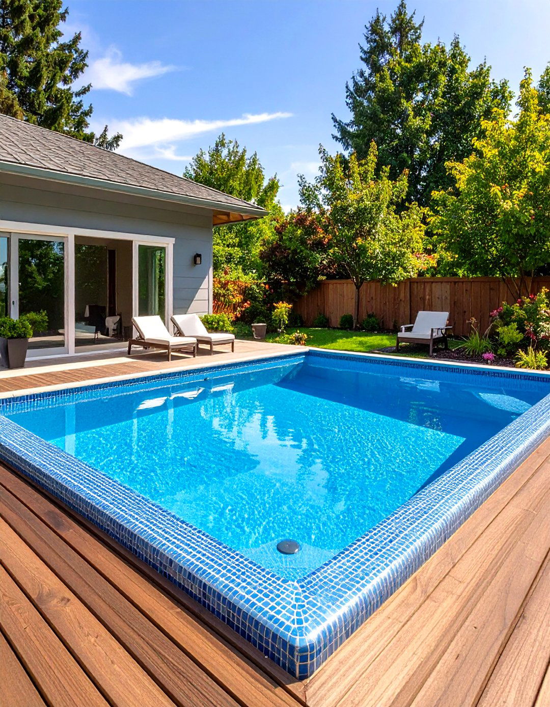 30 Modern Rectangular Pool Landscaping Ideas to Try - We Love Home Blog