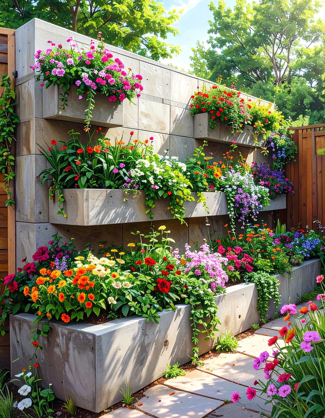 30 Durable Backyard Retaining Wall Ideas for Slopes - We Love Home Blog