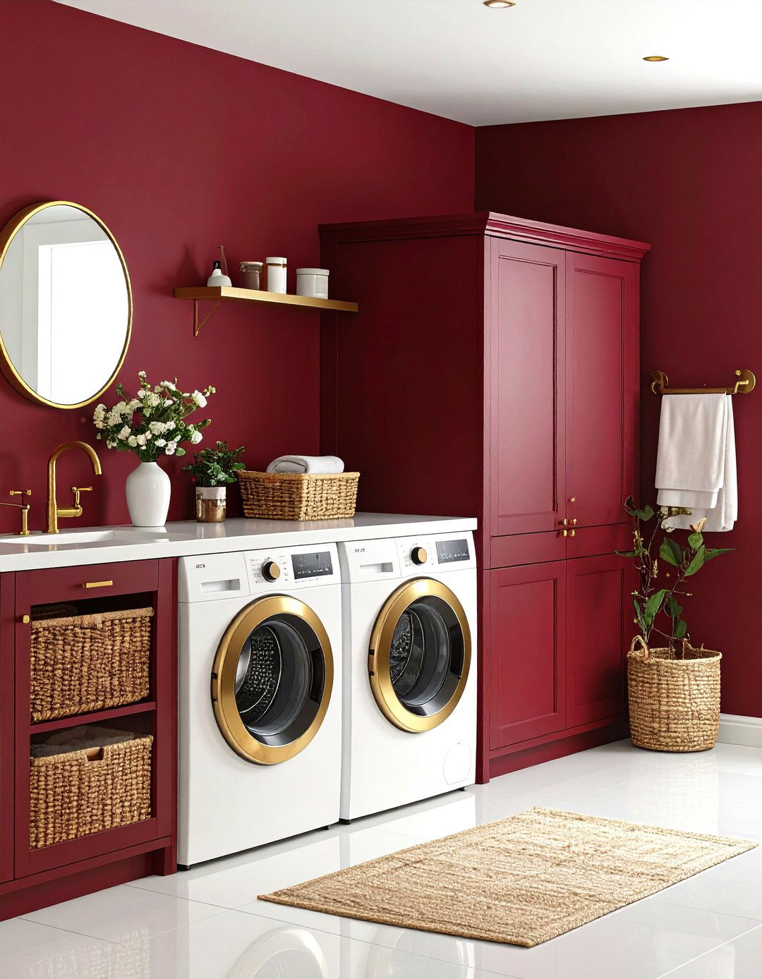 30 Laundry Room Paint Ideas to Brighten Your Chores - We Love Home Blog