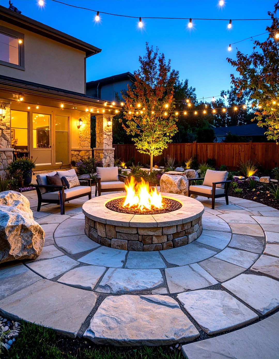 30 Natural Rock Landscaping Ideas to Transform Your Yard - We Love Home ...