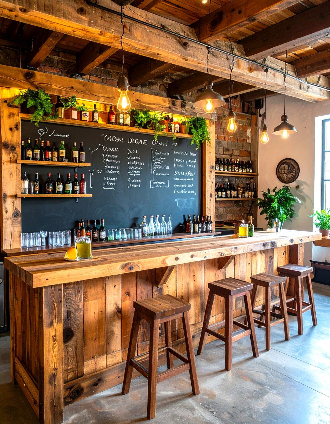30 Rustic Basement Bar Ideas for Ultimate Entertainment - We Love Home Blog