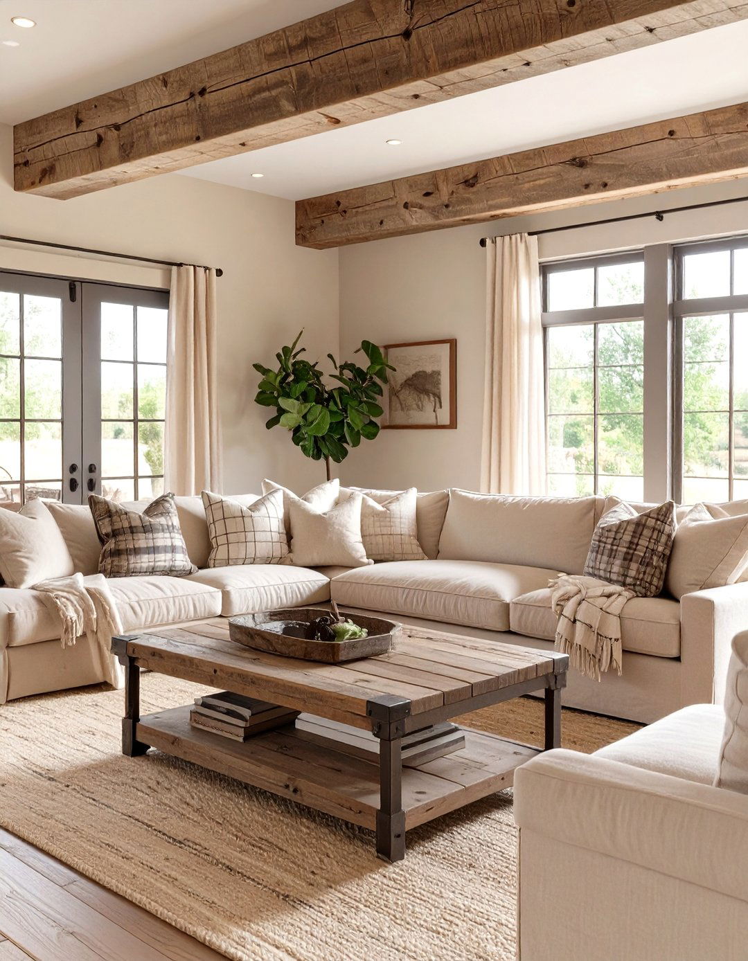 30 Elegant Beige Living Room Ideas for a Cozy Home - We Love Home Blog