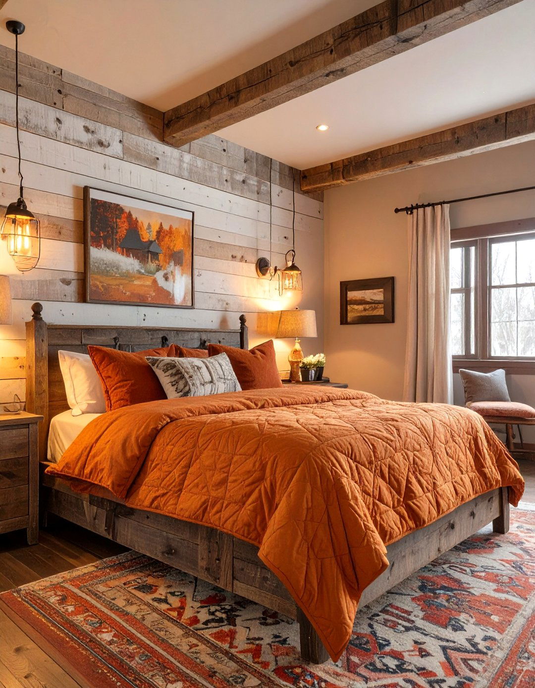 30 Burnt Orange Bedroom Ideas for a Warm and Cozy Vibe - We Love Home Blog
