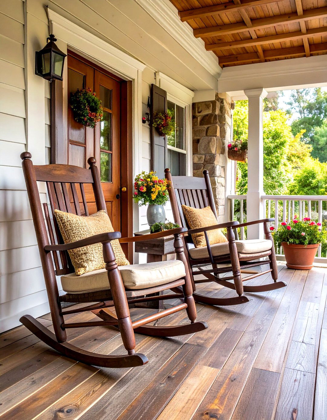 30 Rustic Front Porch Decorating Ideas for Curb Appeal - We Love Home Blog