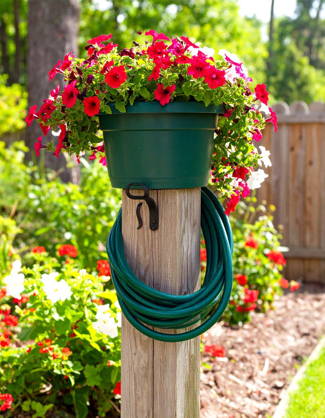 30 Clever Garden Hose Storage Ideas for a Tidy Yard - We Love Home Blog