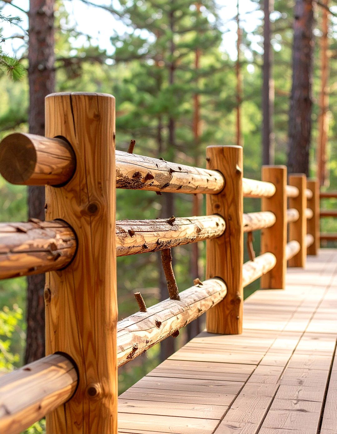 30 Durable Wood Deck Railing Ideas for Your Backyard - We Love Home Blog