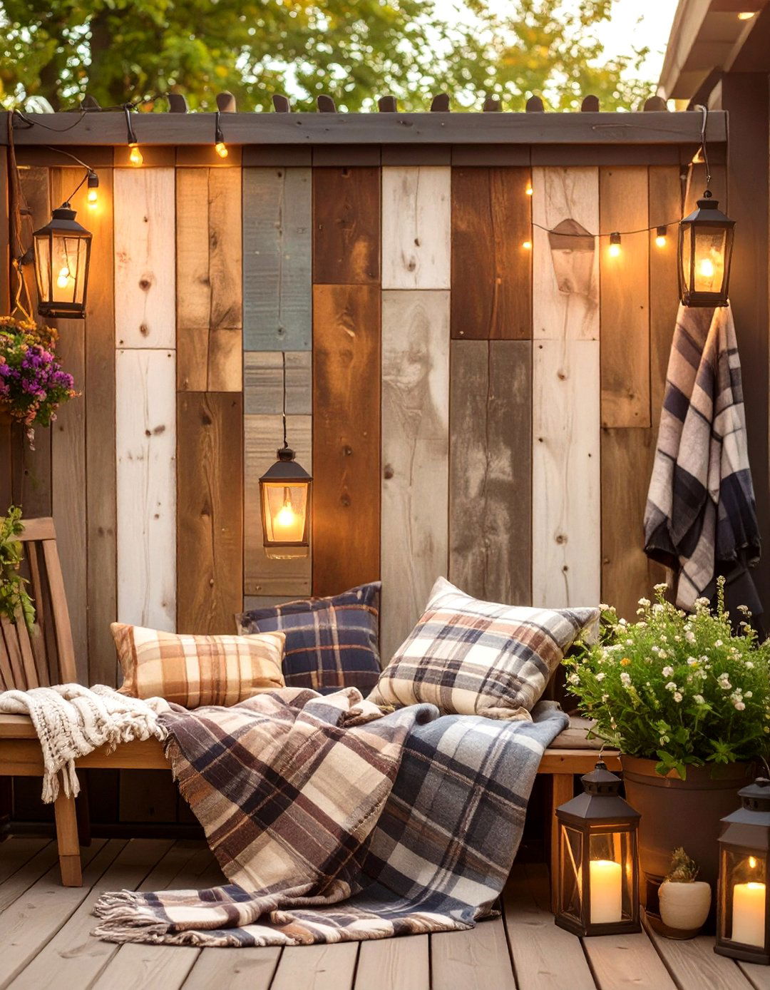 30 Private Deck Fence Ideas for a Secluded Backyard - We Love Home Blog
