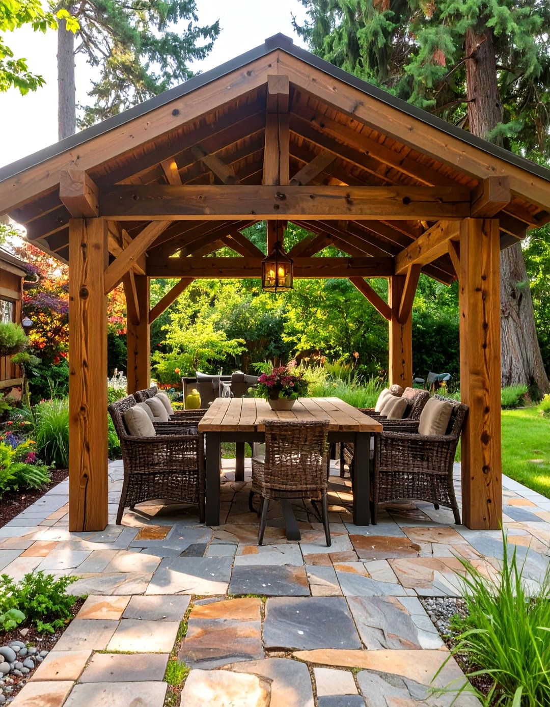 30 Elegant Backyard Pavilion Ideas for Your Next Party - We Love Home Blog